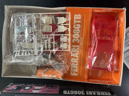 1980s Gunze Sangyo Ferrari 308GTB Model Car Kit 1/24 Ultra Rare ...