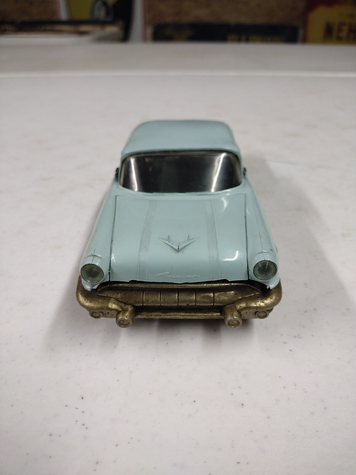 Vintage Johan 1956 Pontiac Fire Chief Promo Car Two Tone Green/Teal ...