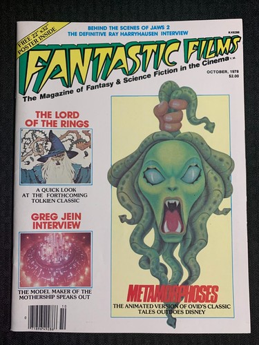 1978 FANTASTIC FILMS Magazine #4 VF- 7.5 Lord of the Rings / Jaws 2 ...
