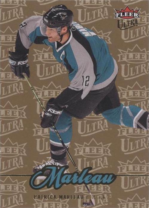 2007-08 Fleer Ultra - Patrick Marleau #31 Gold Medallion Edition for ...