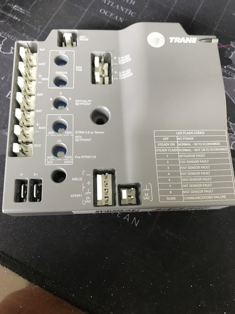 Trane MOD02618 Reliatel Economizer Logic Rtem Control Module Board for ...
