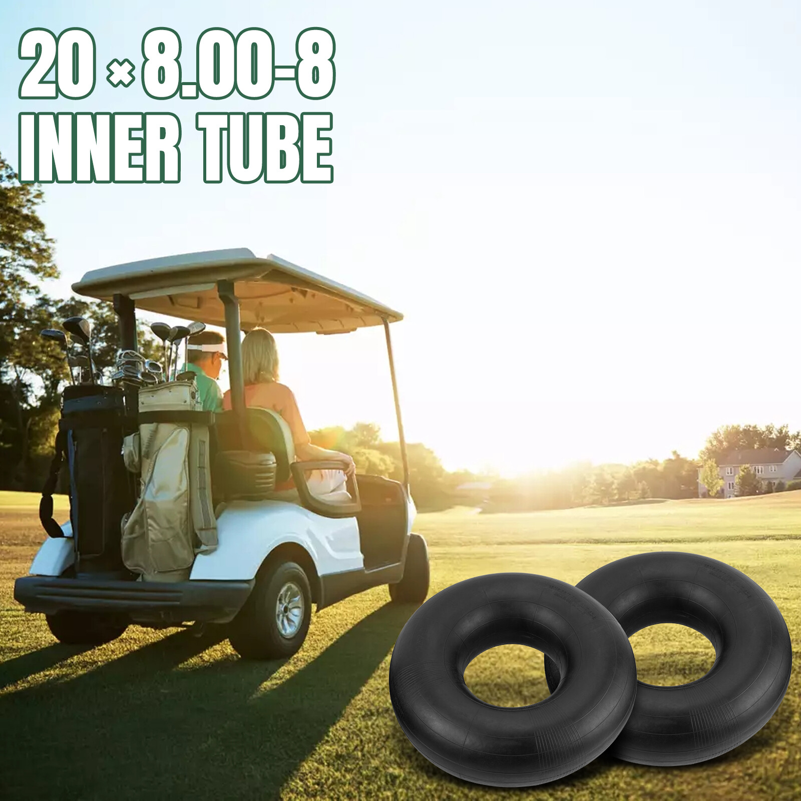 2x Inner Tube for 20x8.00-8 20X10.00-8 ATV Tire Riding Mower Go Kart ...