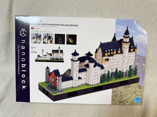 Nanoblock Schloss Neuschwanstein Castle Deluxe Edition NB-009 Kawada ...