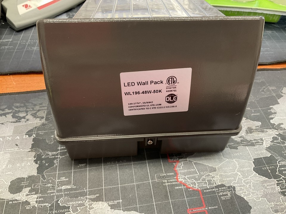 Intertek LED Wall Pack 4009701 Light WL196-48W-50K | eBay