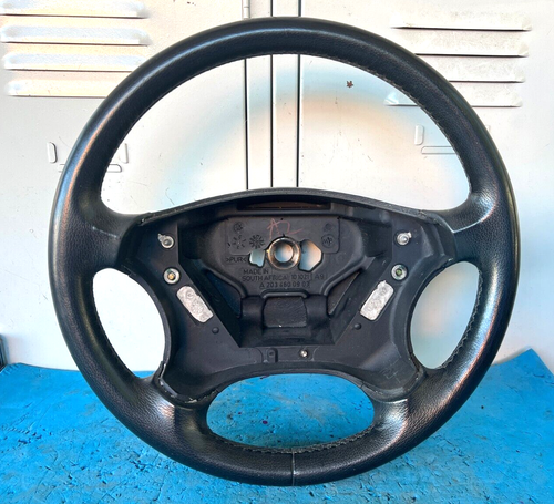 OEM 04/04-06/07 MERCEDES-BENZ C-CLASS, W203, C180, LEATHER STEERING ...