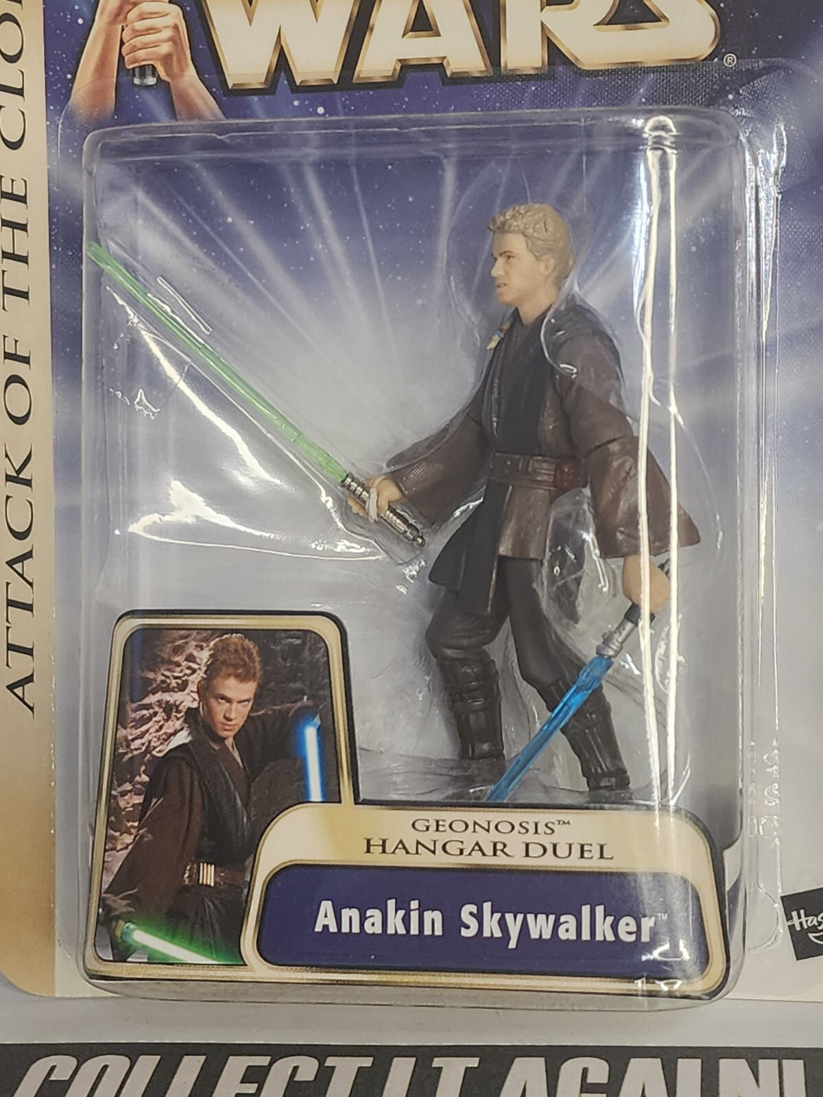 Star Wars 2004 Saga HOF Anakin Skywalker Geonosis Hangar Duel c90-1 ...