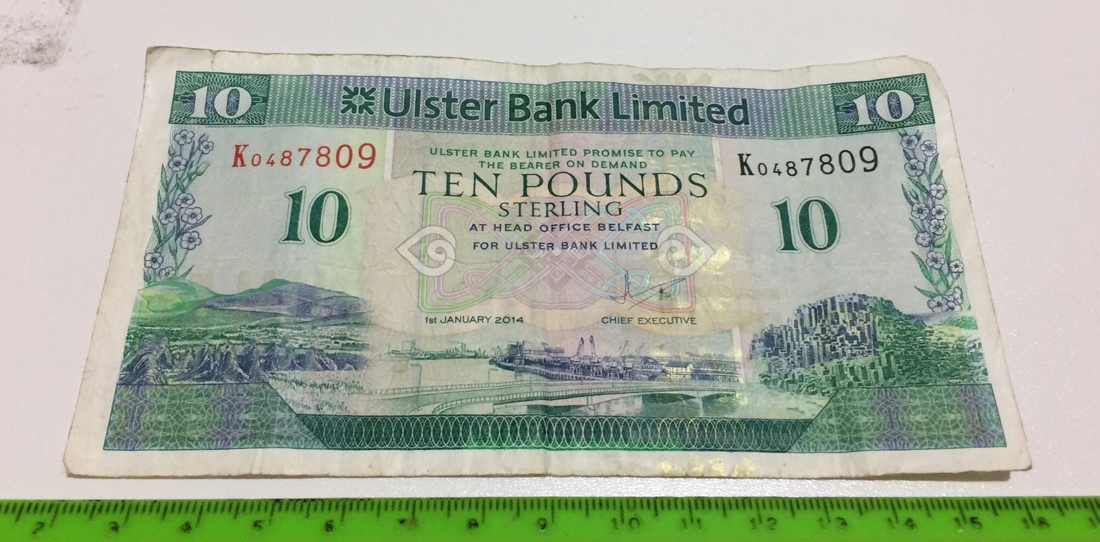 K0487809 - £10 💷 Sterling Ulster Bank 🏦 Of Ireland 🇯🇪 | eBay UK