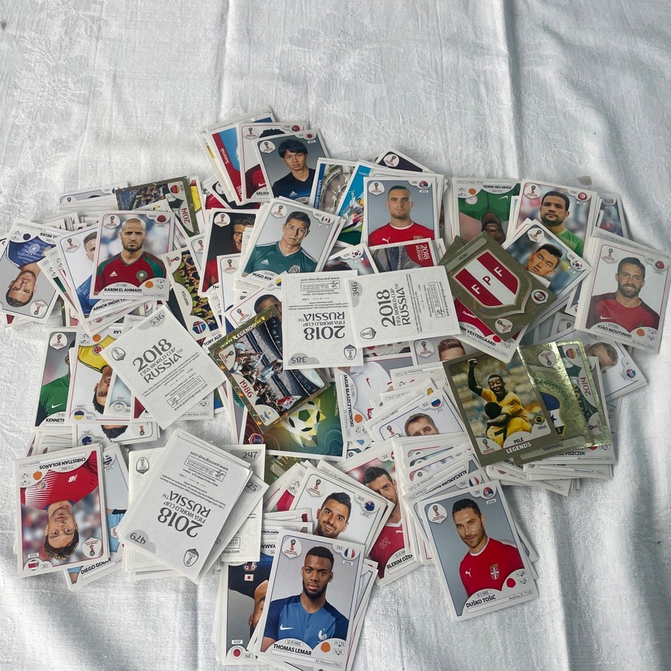 Fifa World Cup 2018 Russia rare Job lot bundle! 500 stickers | eBay UK
