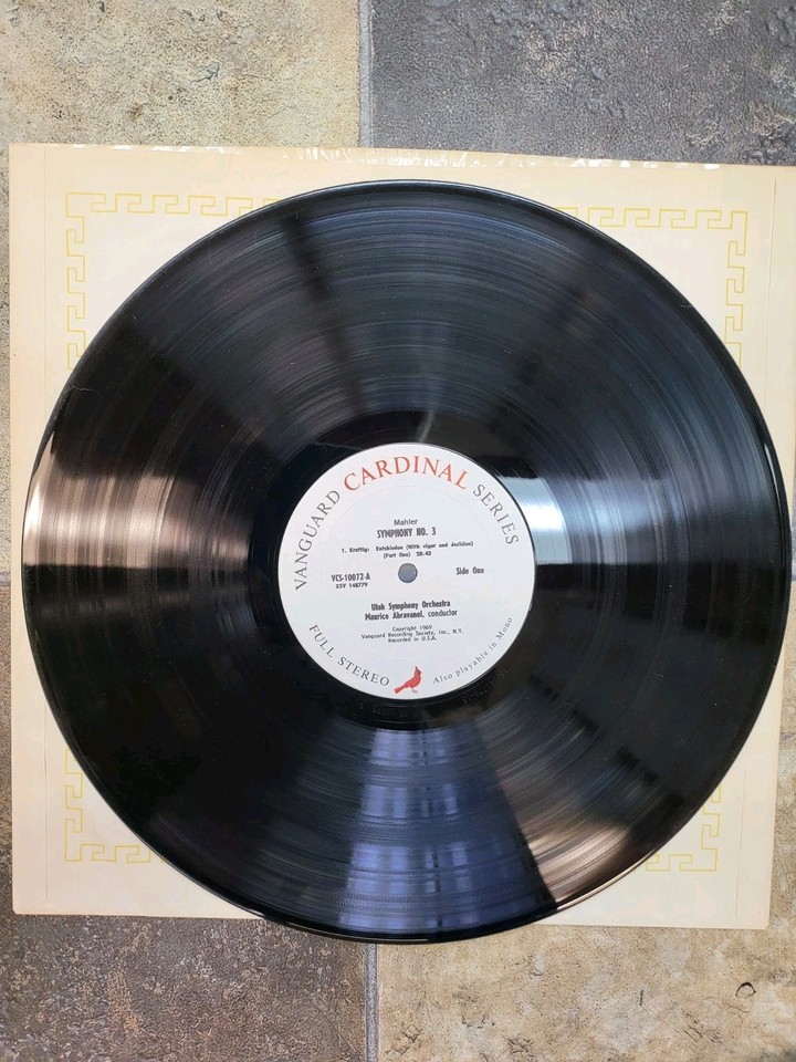 Mahler Symphony #3 Utah Symphony Orchestra Vinyl Double Record Albums ...