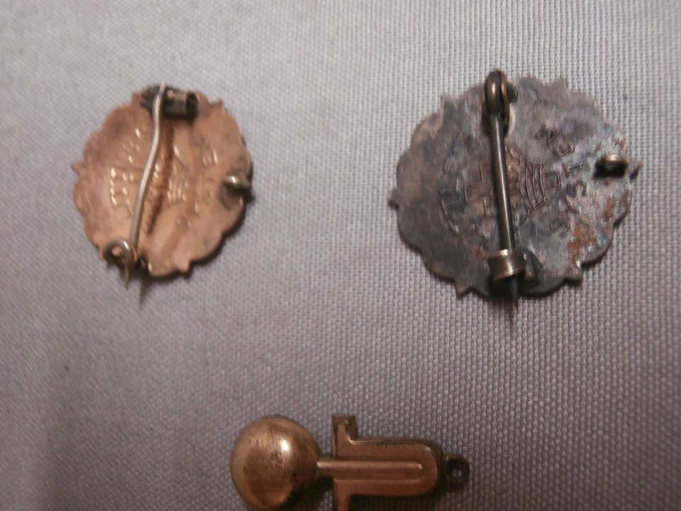 LOT OF 8 US ARMY WW1 COLLAR DISCS INFANTRY/OVERCOAT BUTTONS- 4 Misc. | eBay