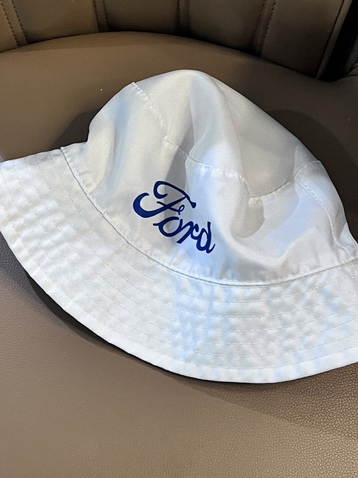New Ford Bucket Hat, Reversible, White With Logo & Colorful With Cars ...