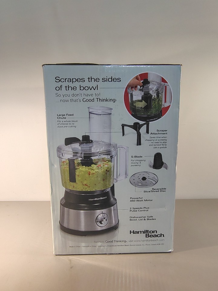 Hamilton Beach 70730 10c Food Processor & Vegetable Chopper ~Scaper ...
