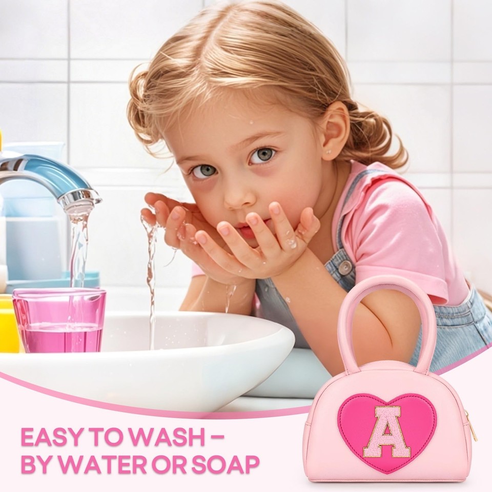 Kids Washable Play Makeup Kit for Little Girls - 18 Pcs Toddler Non ...