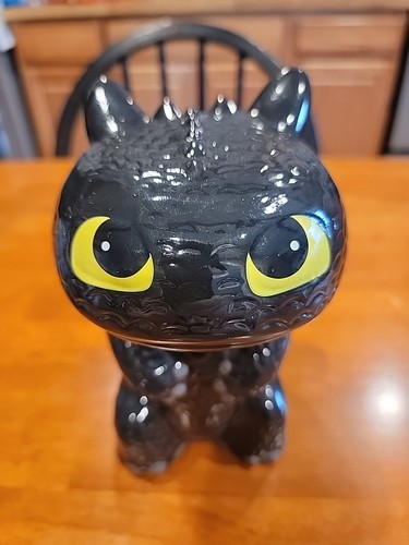 How to Train Your Dragon Toothless Ceramic Coin Bank 8.5 in. Black ...
