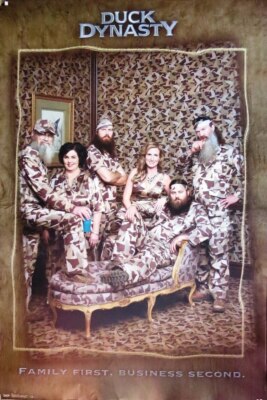 Duck Dynasty TV show- family- Poster-Laminated available-85cm x 55cm ...
