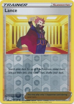 Reverse Holo Lance 159/195 Uncommon Silver Tempest Pokemon TCG | eBay