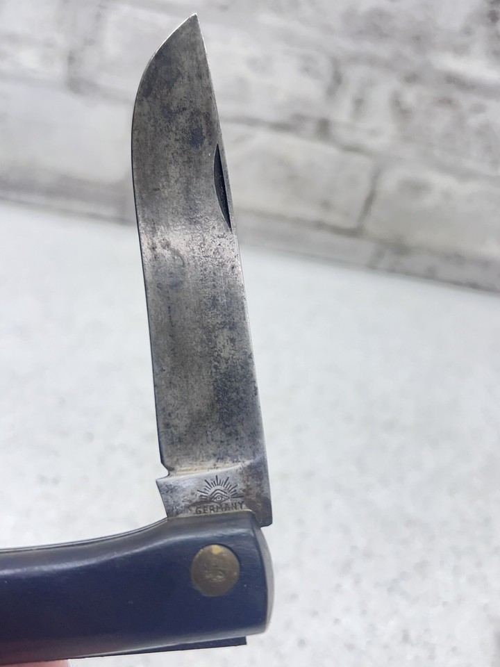 VTG Carl Schlieper Solingen Germany Folding Knife Sod Buster DRGM ...