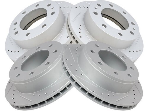 For 2005-2022 Chevrolet Express 3500 Brake Rotor Set Front and Rear ...