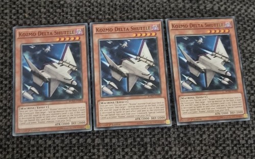 Yugioh - 3x Kozmo Delta Shuttle - BOSH-EN084 - Common - 1st Edition | eBay