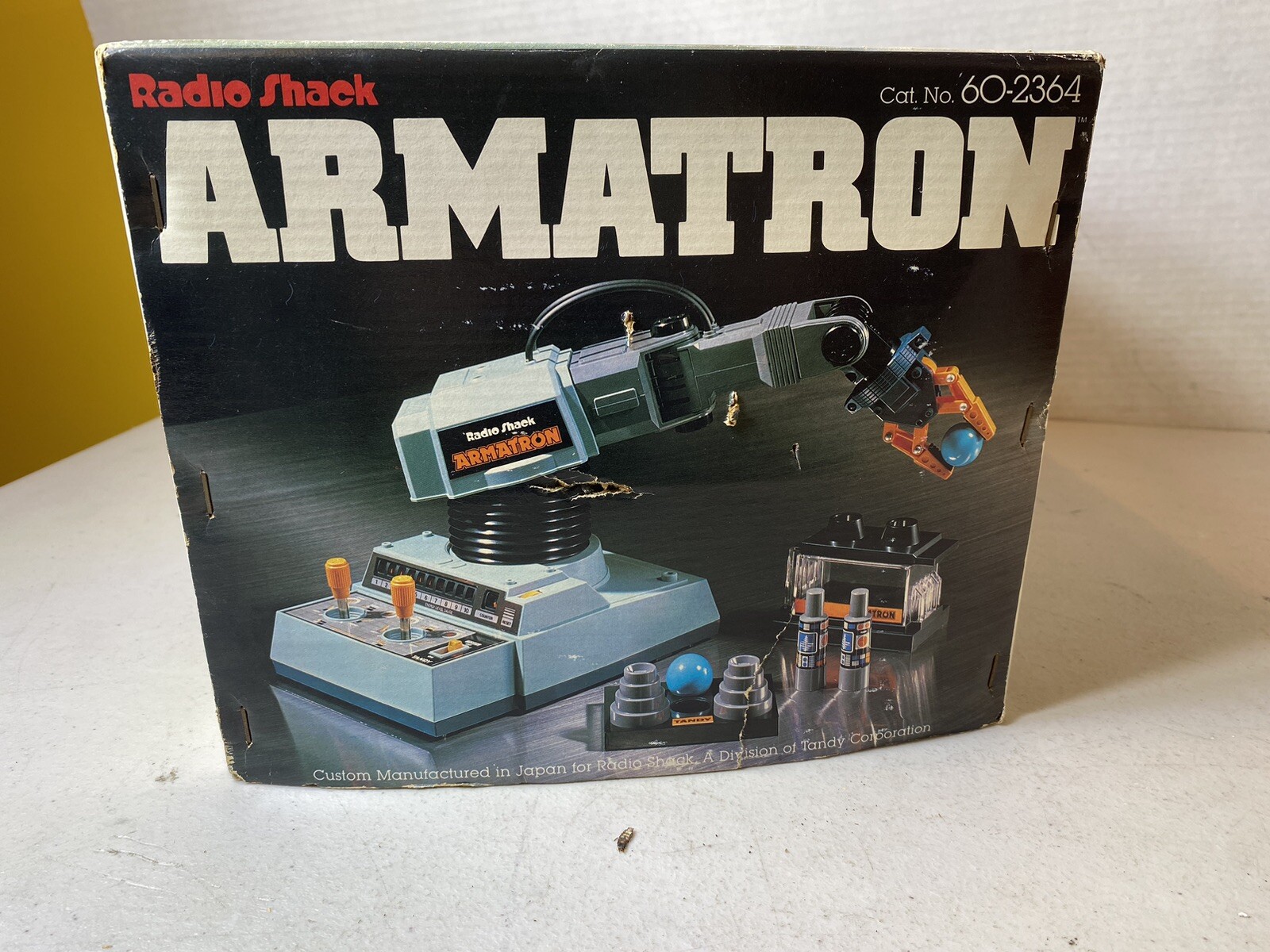 Radio Shack No. 60-2364 Armatron box only vintage mechanical toy 5B96 ...