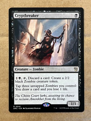 Cryptbreaker #41 MTG Aetherdrift Commander Rare | eBay