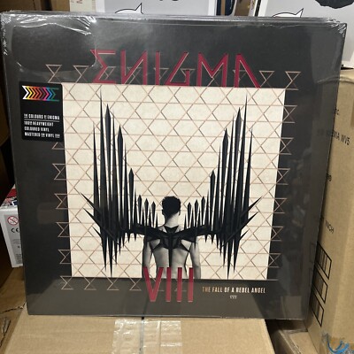 ENIGMA-FALL OF A REBEL ANGEL-UK/EU 2018 180g VIOLET VINYL LP-DIECUT-NEW ...