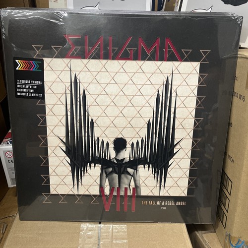 ENIGMA-FALL OF A REBEL ANGEL-UK/EU 2018 180g VIOLET VINYL LP-DIECUT-NEW ...