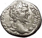SEPTIMIUS SEVERUS Authentic Silver Rare Ancient Roman Coin Salus Health ...