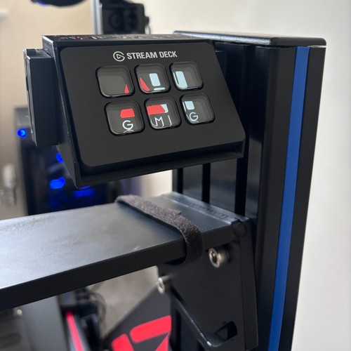 Elgato Stream Deck Mini Side Mount for 8020 Aluminium Profile Extrusion ...