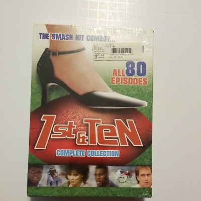 1st and Ten - The Complete Collection DVD Set 80 Episodes 844628050111 ...