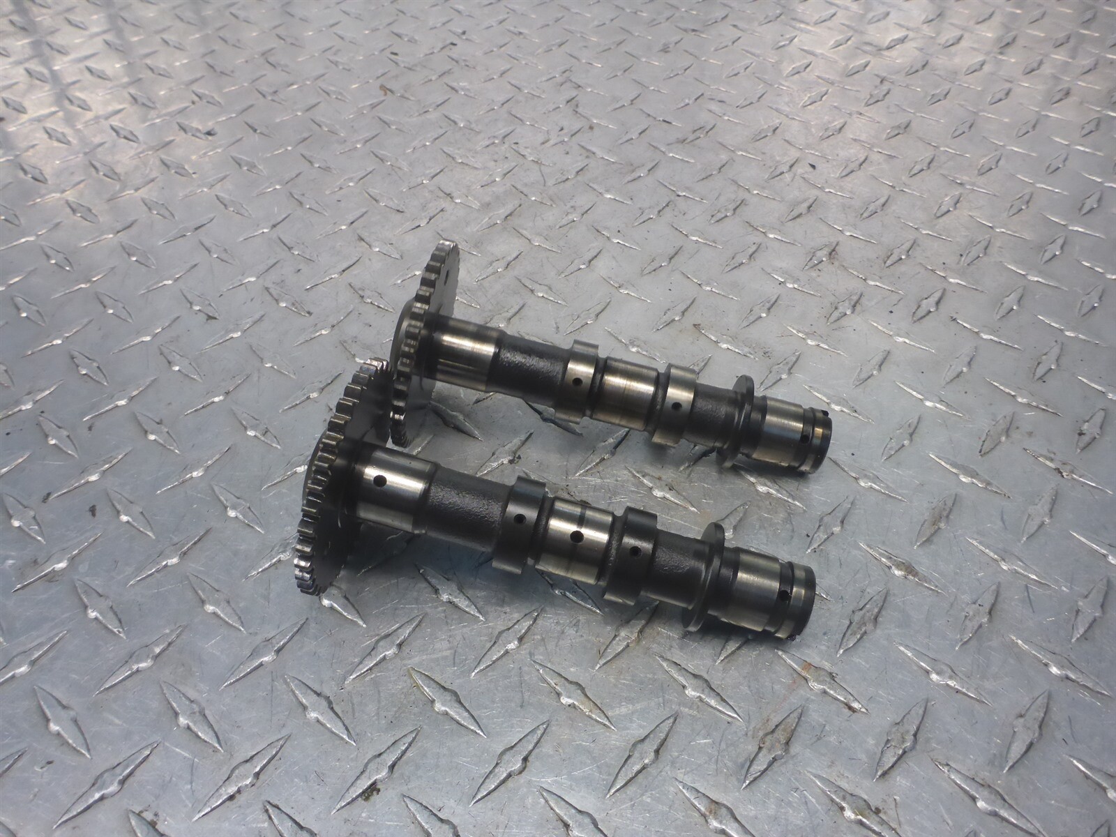 07 Hyosung GV650 GV 650 Engine Motor Rear Cams Camshaft Intake Exhaust ...