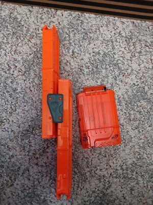 Nerf N-Strike Elite Flip Clip W/ 2 x 12 Round Magazines OEM Connector ...