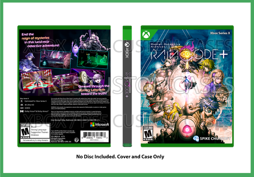 Replacement Case - NO GAME -Master Detective Rain Code Plus Xbox Series ...