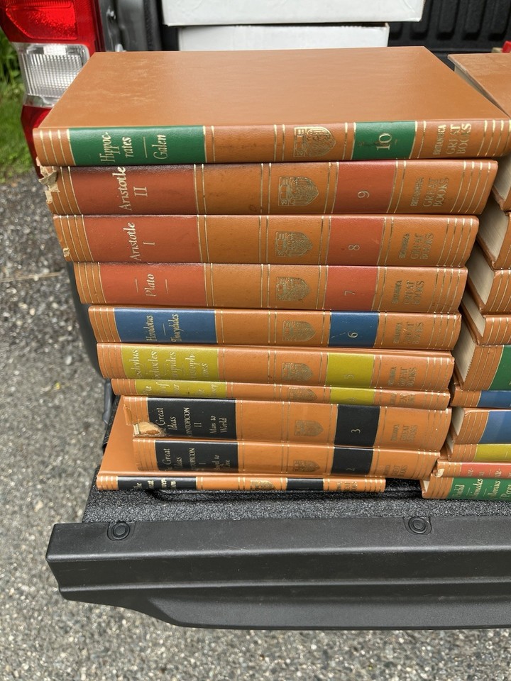 Britannica Great Books of the Western World 1952 COMPLETE SET Volumes 1 ...