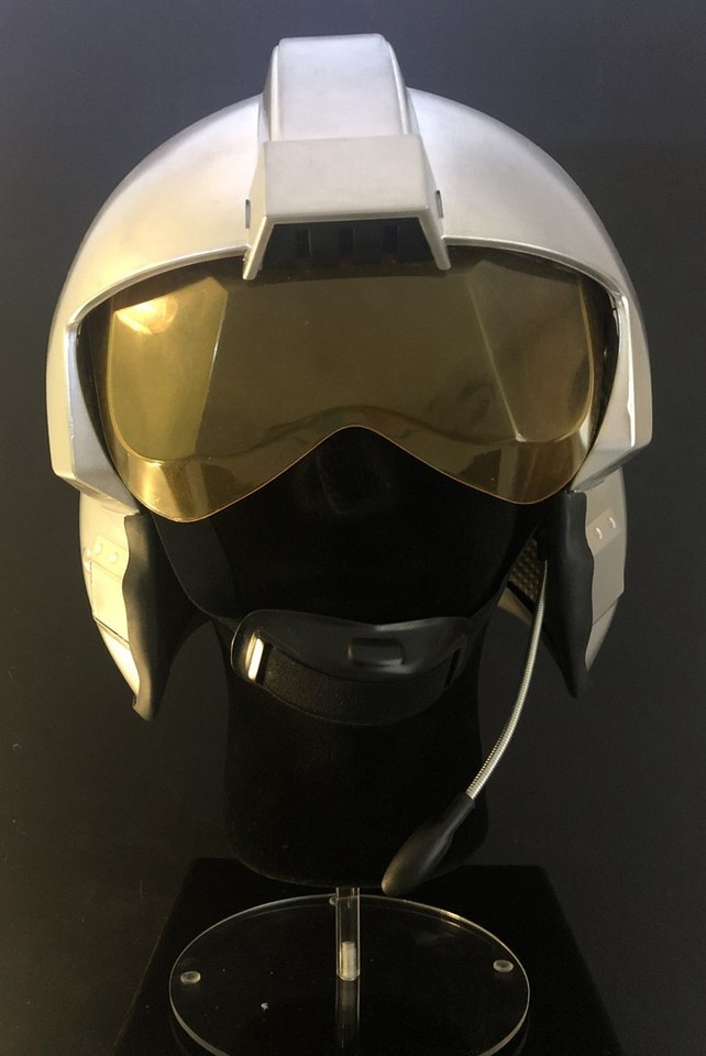 Modified X-Wing Pilot Helmet – “Factory Fresh” Plate Metal Finish ...