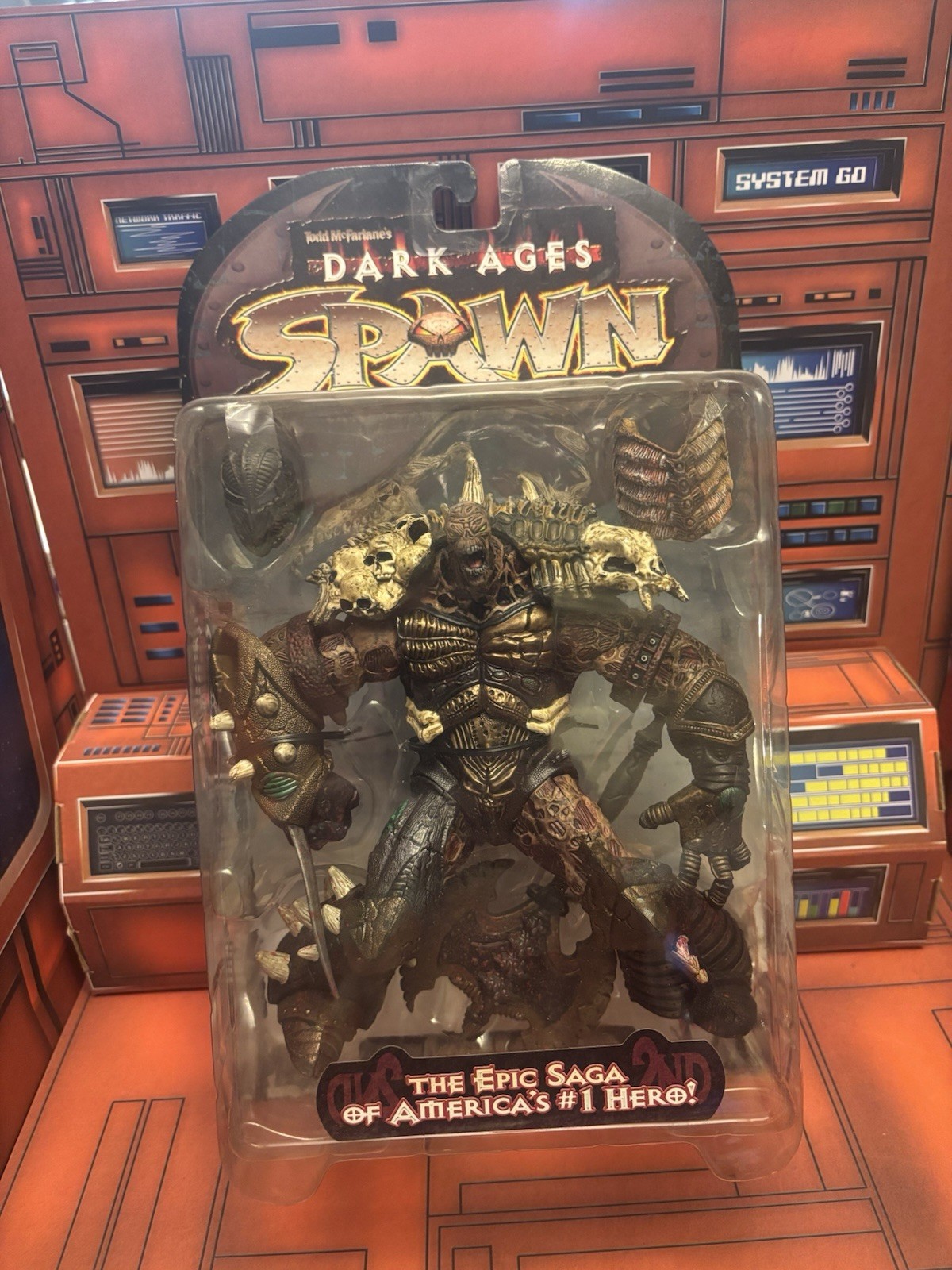 Unopened McFarlane Toys Spawn Dark Ages The Black Knight 1998 Series 11 ...