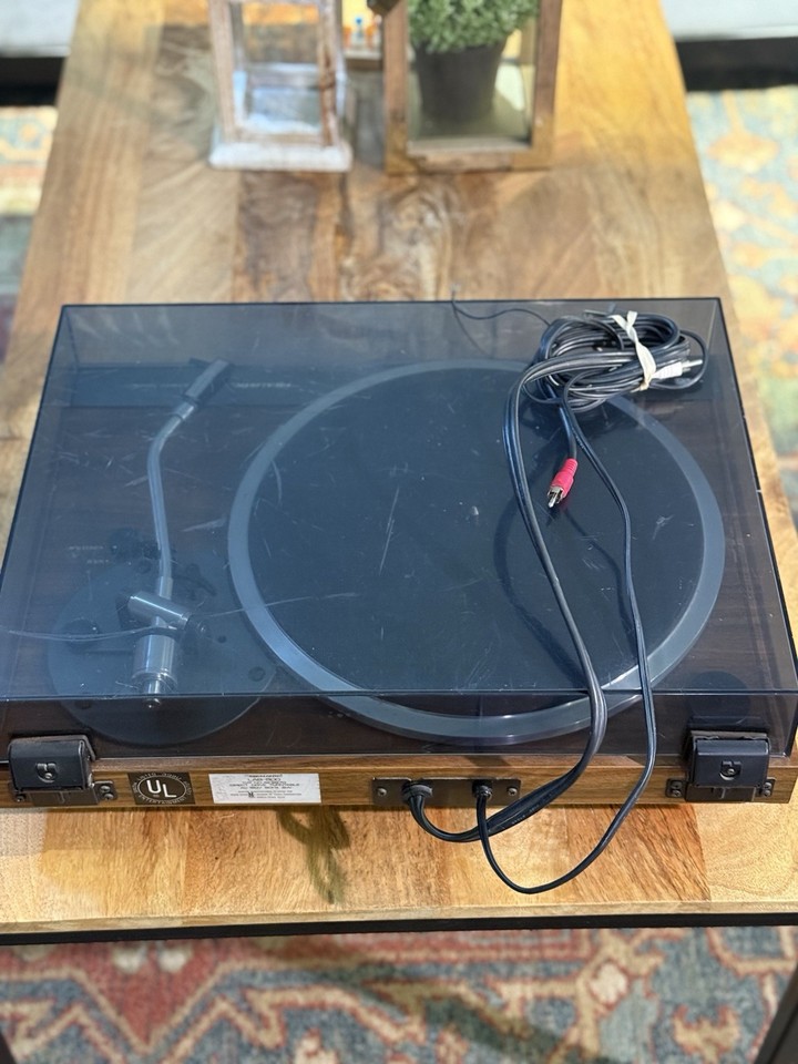 Realistic LAB-500 Turntable Record Player,Dust Cover,Working,missing ...