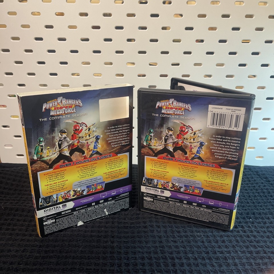 Power Rangers Super Megaforce: the Complete Season (DVD) 31398247739| eBay