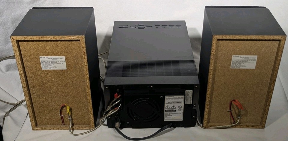 Sony HCD-CBX1 Micro Stereo Hi-Fi System CD/AM/FM with Remote. | eBay