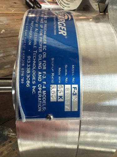 ATI Procharger F-3X Supercharger Head Unit Only | eBay