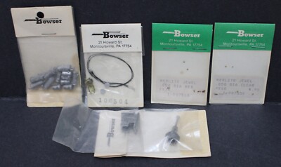 Bowser HO Steam Locomotive parts Lot new in packages | eBay