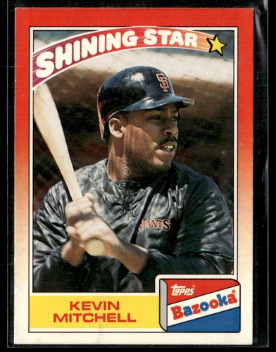 1990 Topps Bazooka #1 Kevin Mitchell Near Mint or Better | eBay