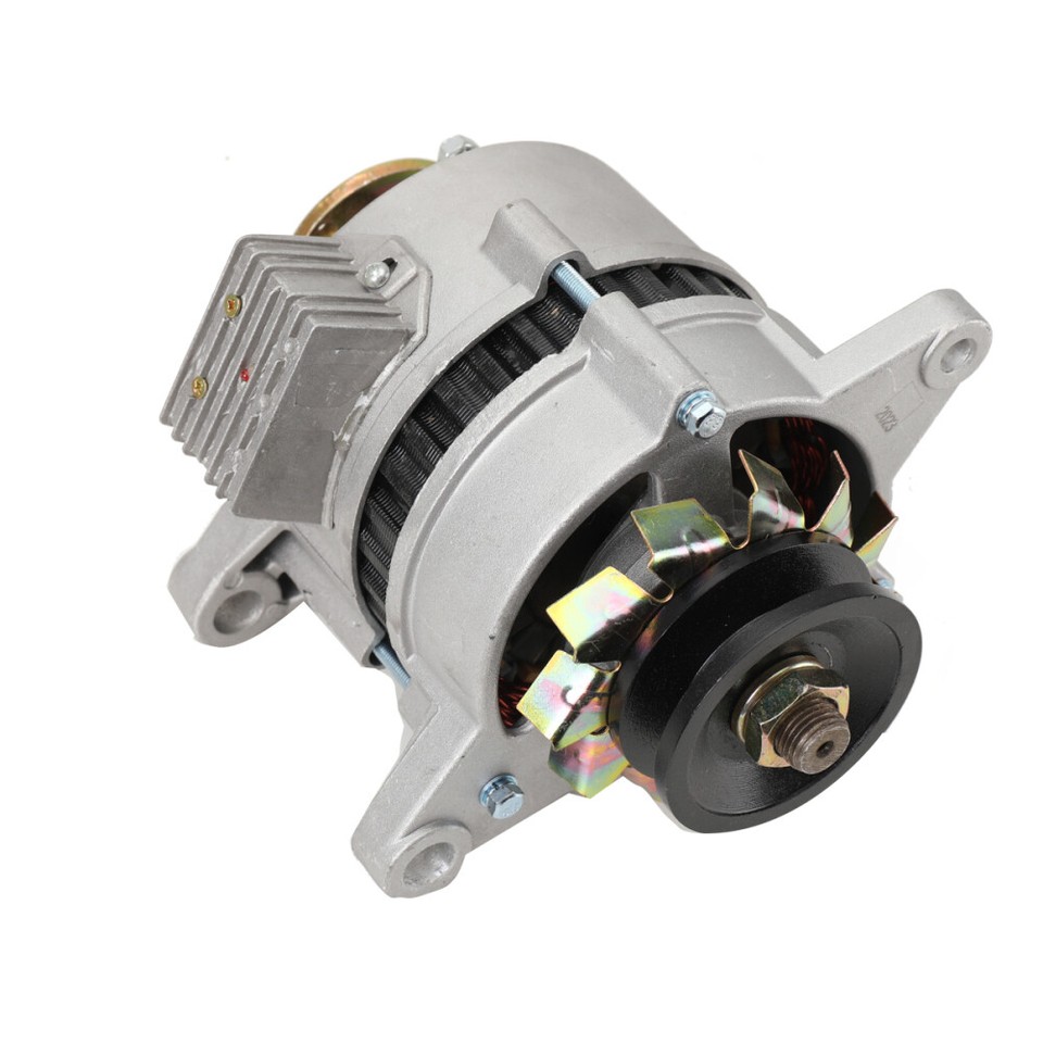 1500W Copper Permanent Magnet Synchronous Generator Low Rpm DC 12V US ...