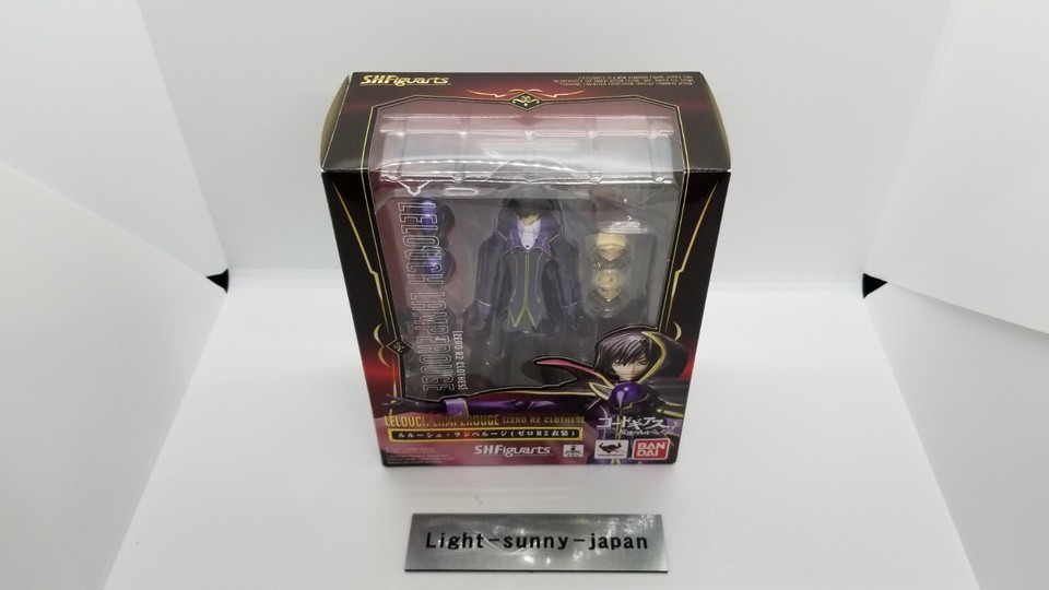 S.H.Figuarts Code Geass Lelouch Lamperouge zero R2 costume Figure ...