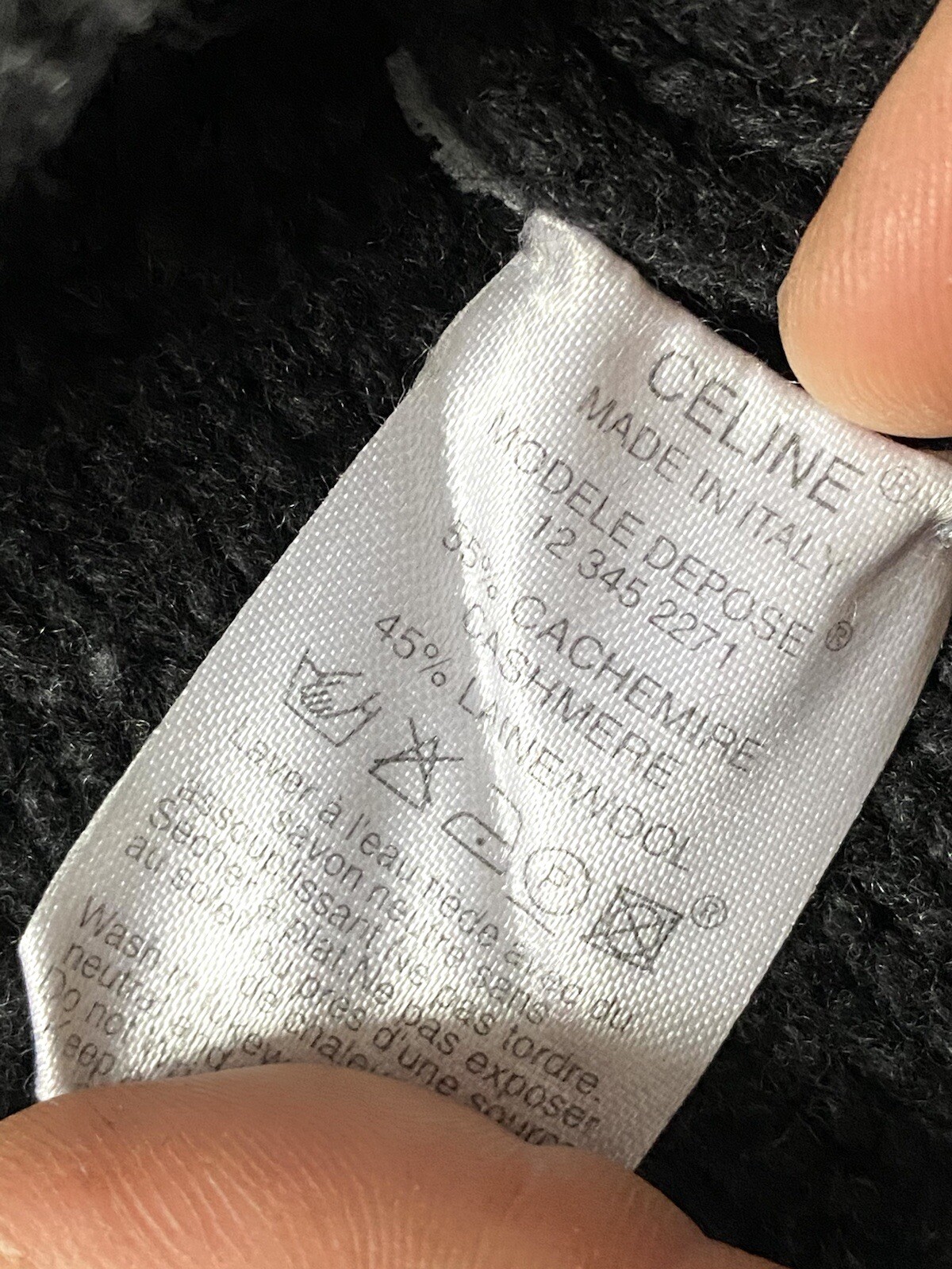 CELINE Cashmere Pullover Gr.36/38 Neuwertig! Top Qualität | eBay.de