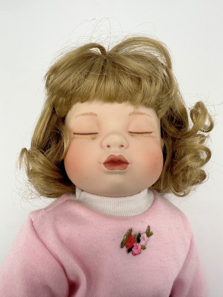 Hamilton Collection Porcelain Dolls First Kiss Heritage Doll 15" Boy ...