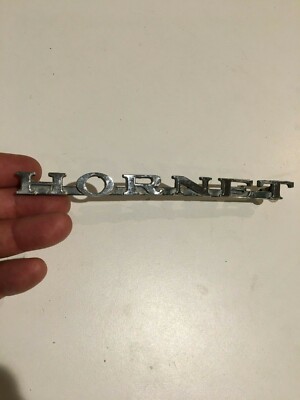 Vintage AMC Hornet Emblem Badge Trim Nameplate | eBay