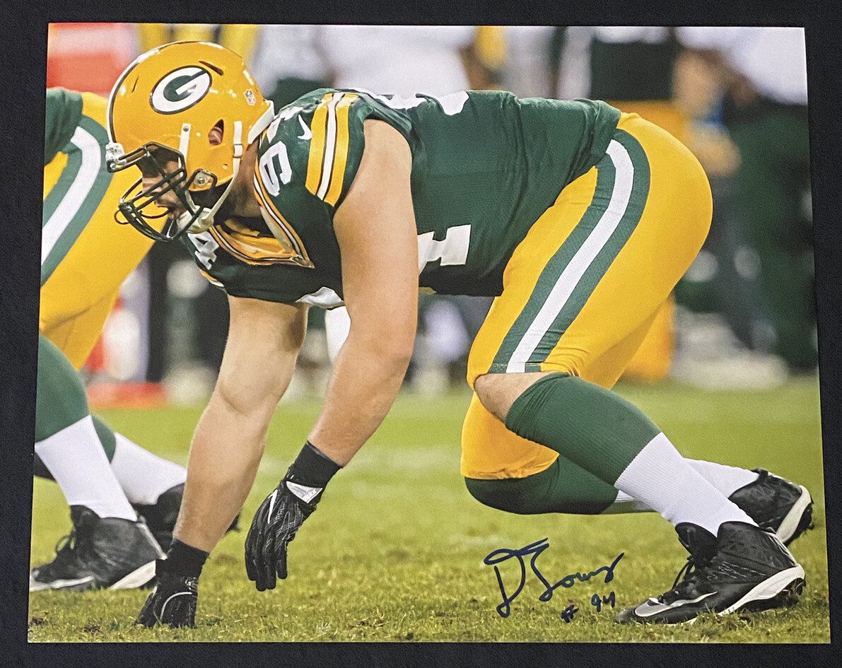 Dean Lowry Green Bay Packers Football Signed Auto Autograph 8x10 Photo ...