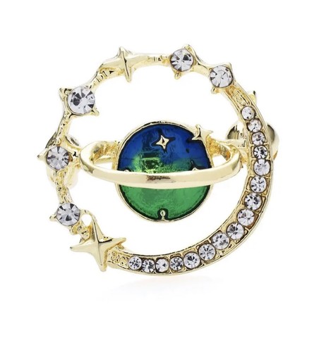 Space Jewelry Saturn Jewelry Round Planet Space Accessories | eBay