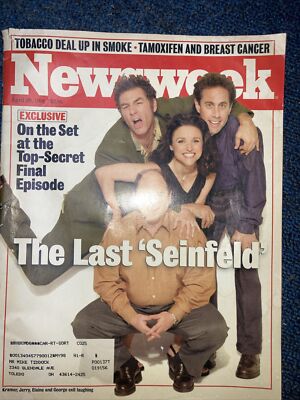 Newsweek Magazine April 20 1998 Kramer, Jerry, Elaine & George Exit ...